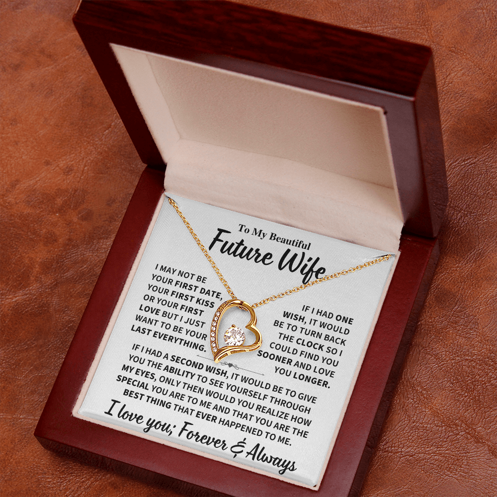 Future Wife Gift,"Best Thing That Ever Happened To me" Heart Necklace ...