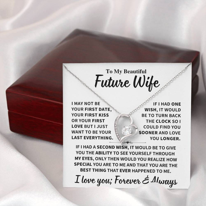 Future Wife Gift,"Best Thing That Ever Happened To me" Heart Necklace ...